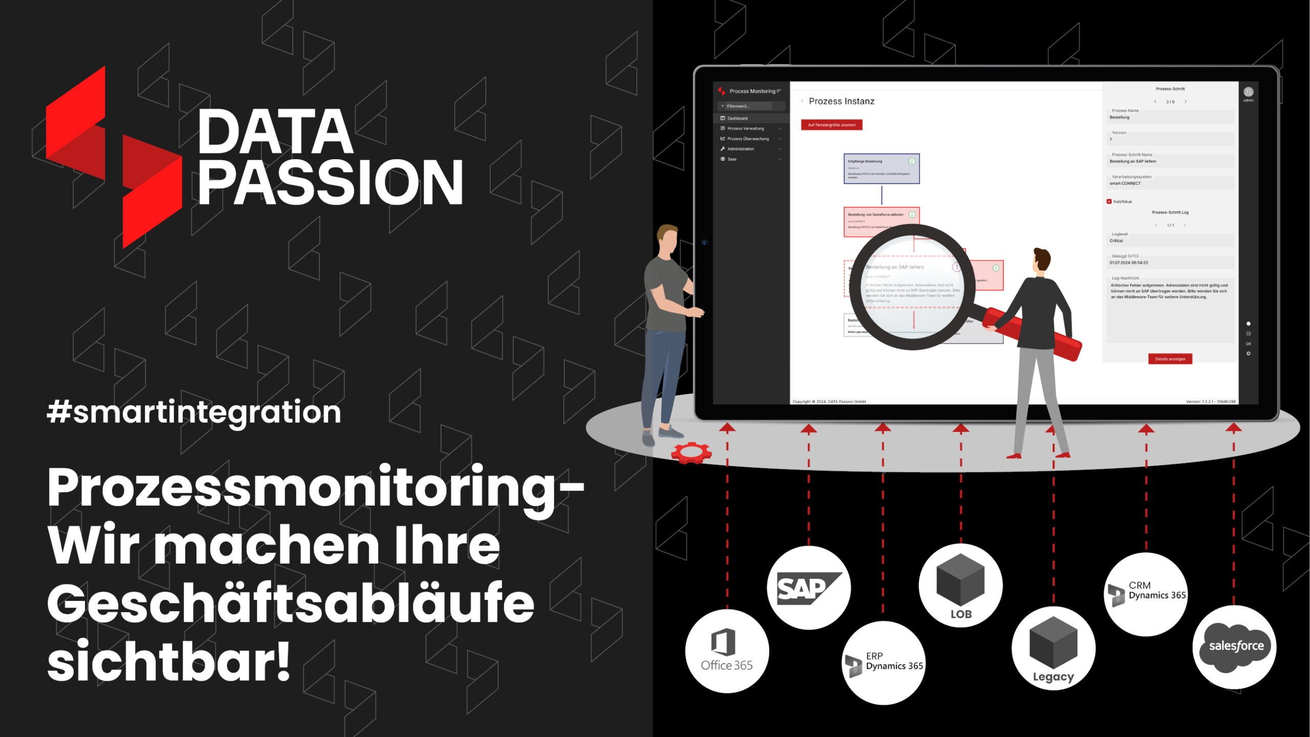 Sichtbare Abläufe mit End-to-End Monitoring — DATA Passion GmbH